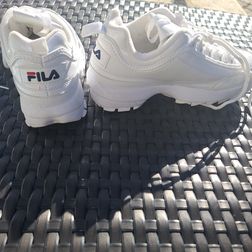 White Fila Sneakers - Gem